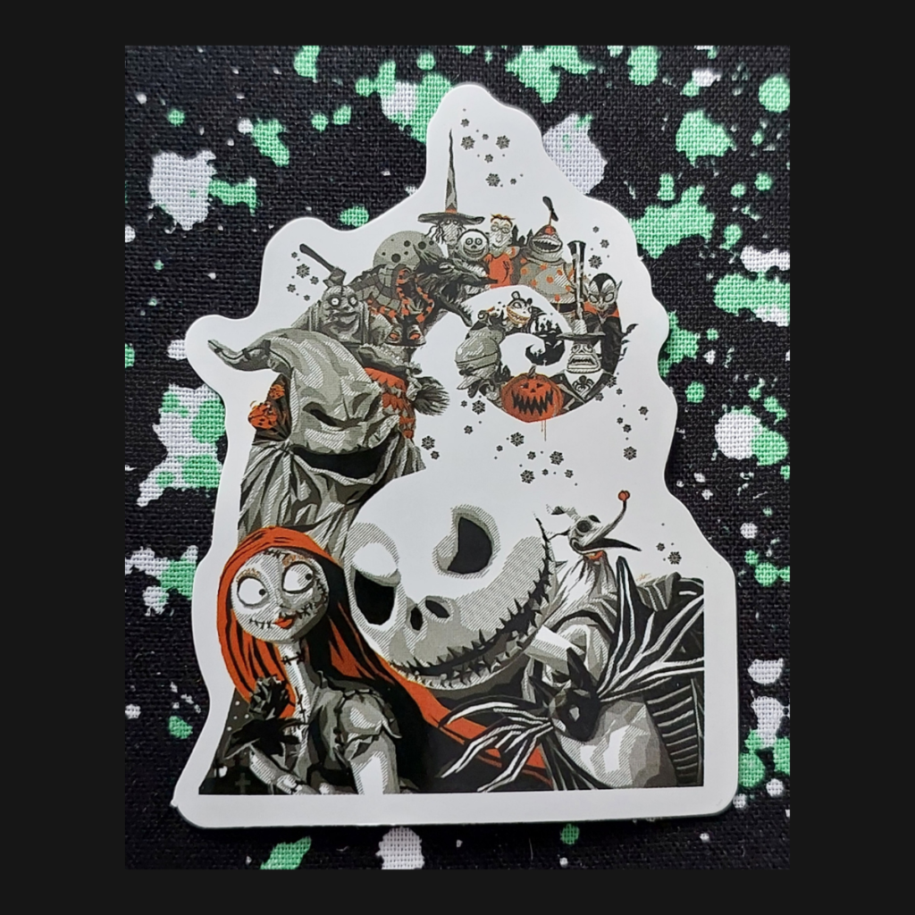 Nightmare Characters Sticker - Miss Sombre - New Zealand