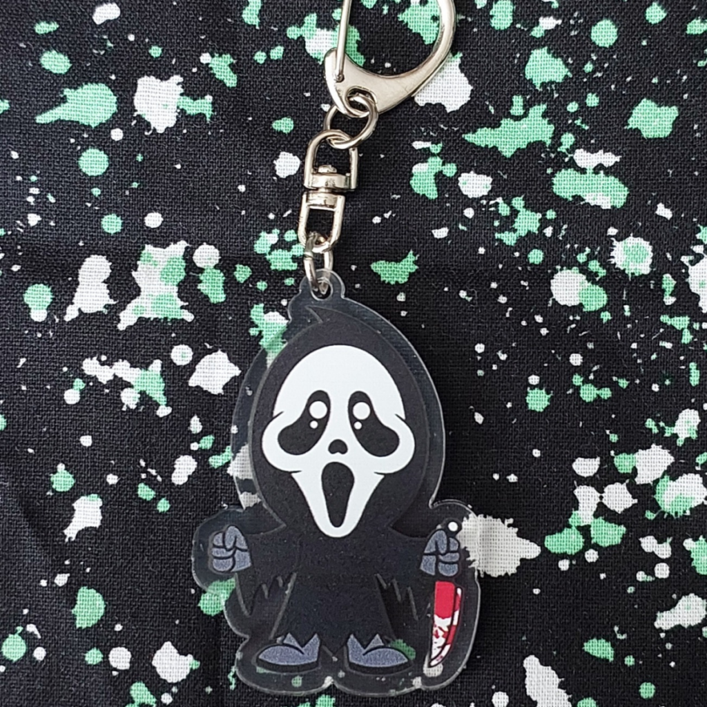 Ghostface Scream Keychain - Miss Sombre - New Zealand