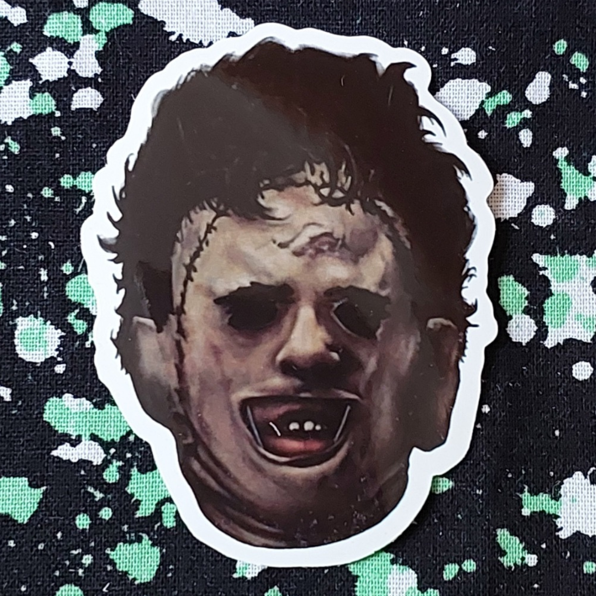 Texas Chainsaw Leatherface Sticker - Miss Sombre - New Zealand